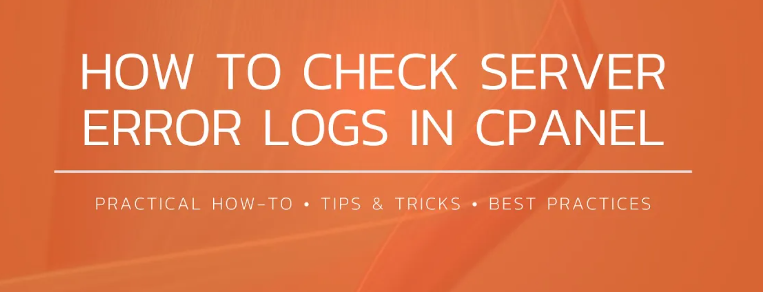 1 How To View The Error Log In Cpanel Effective Guide